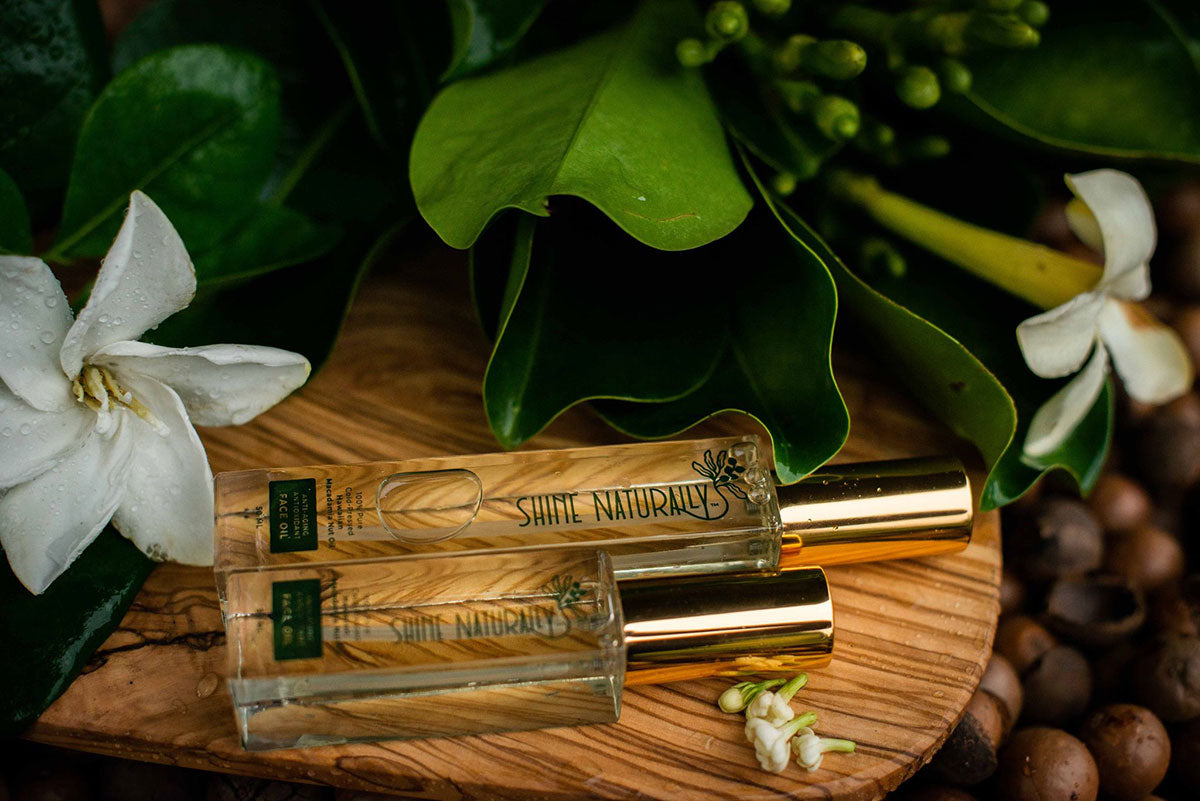 Macadamia Nut Premium Face and Body Oil – Shine Naturally